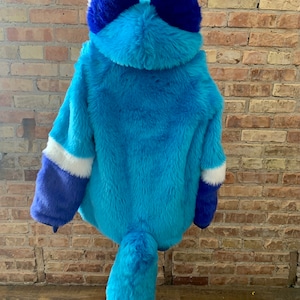 Blue Wolf Fursuit Hoodie RETIRING SOON: Read Description - Etsy