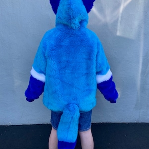 Blue Wolf Fursuit Hoodie RETIRING SOON: Read Description - Etsy