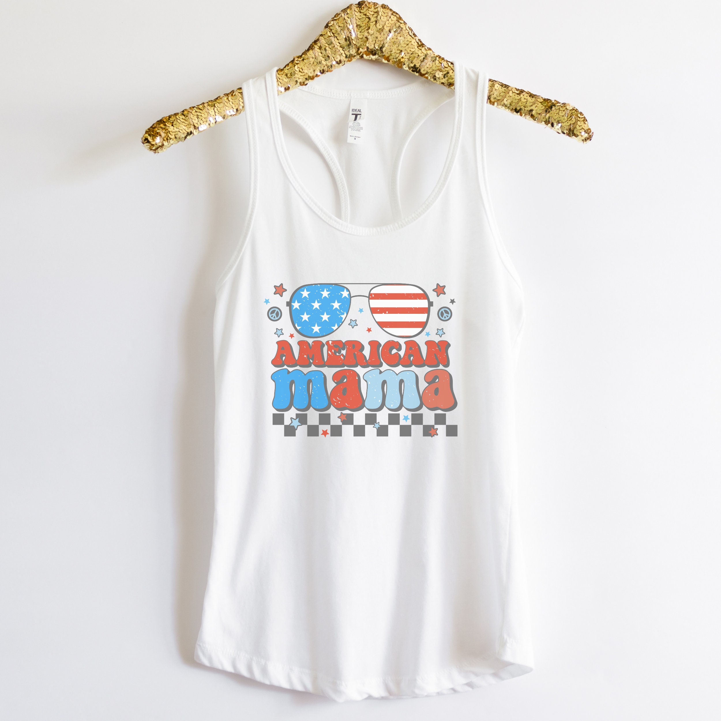 American Mama Sunglasses Shirt, 4th of July Shirt for Mom, Patriotic ...