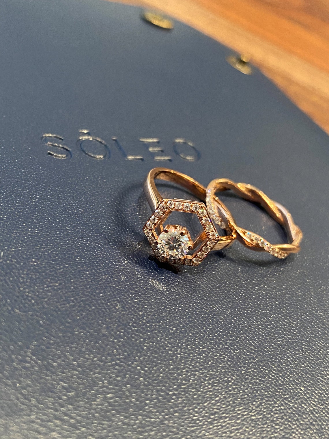 Helios | Modern Everyday Ring | Solid Gold | Moissante | Gift for Her ...