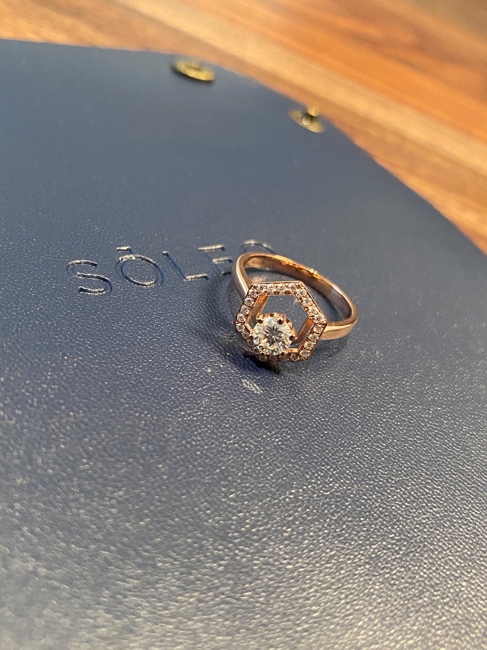 Helios | Modern Everyday Ring | Solid Gold | Moissante | Gift for Her ...