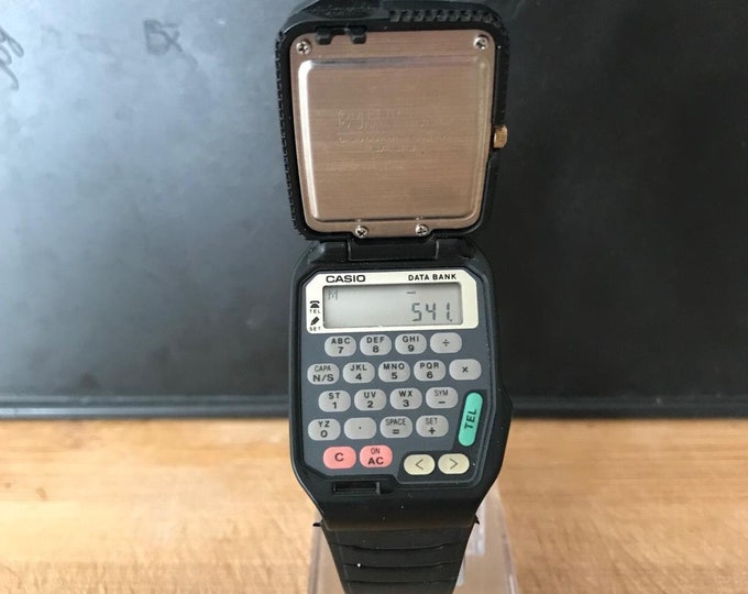 Vintage CASIO 1980 FTP 30 Ultra Rare/watch/hours/data Bank/calculator ...