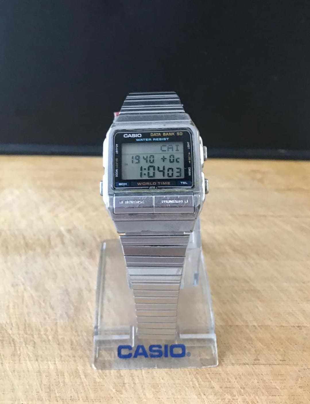 Vintage CASİO 1980 Db-520/watch/data Bank - Etsy