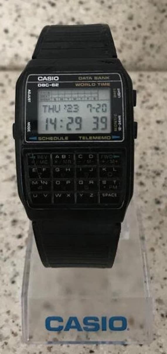 Vintage Casio DBC-62 Databank/rare/such/gıft watches/… - Gem