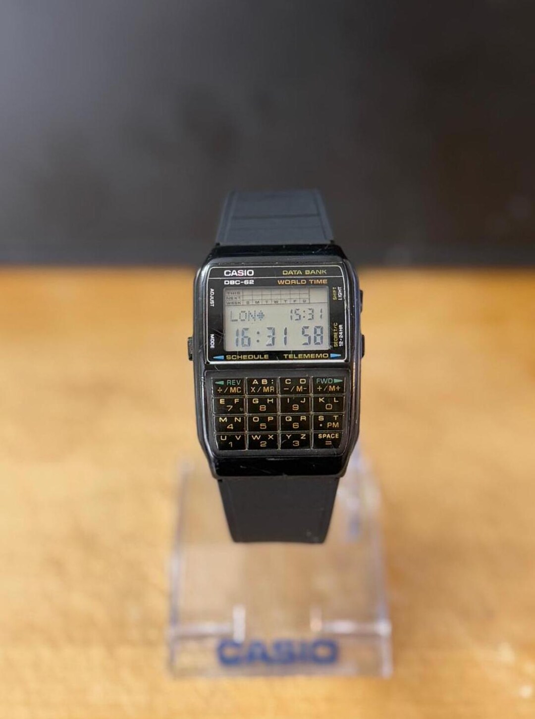 Vintage CASİO Dbc-62/calculator/data Bank/mens Watch - Etsy