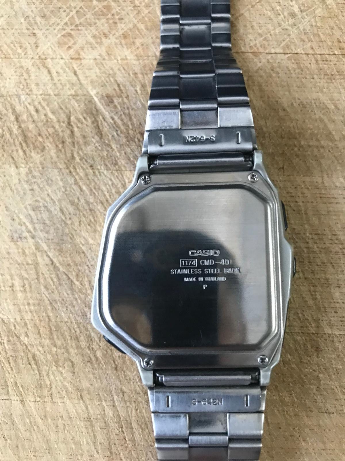 Vintage CASIO 1980 Cmd-40/calculator/digital/80s/data Bank/man Watch ...