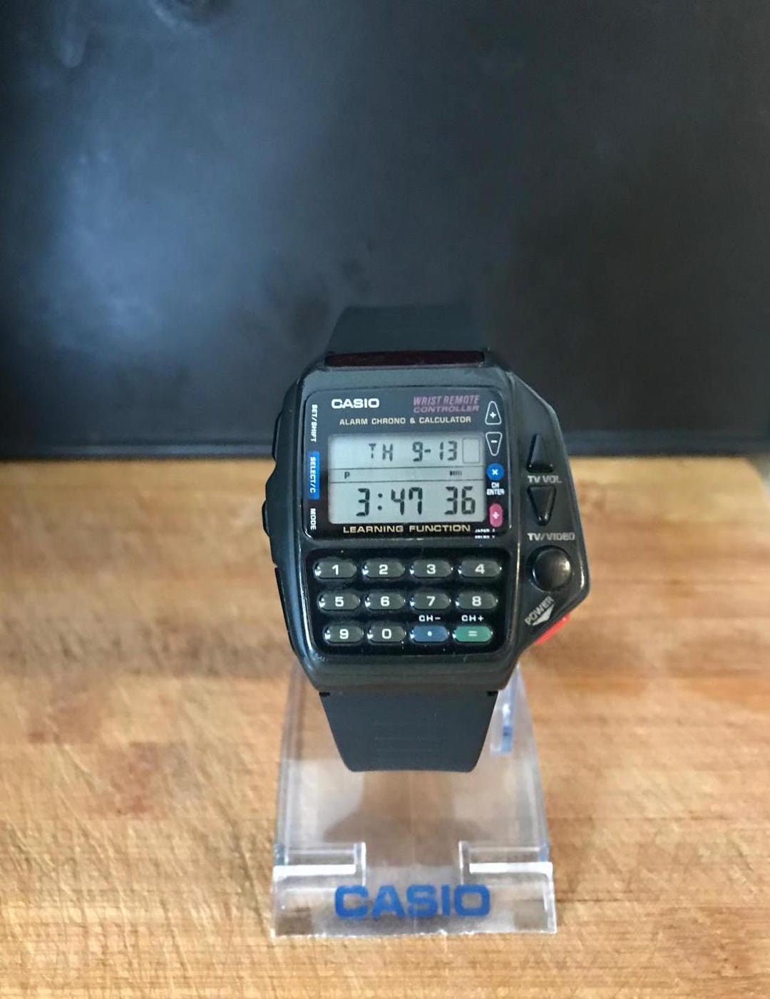 Vintage CASİO 1980 Cmd40/calculator/data Bank/hours/mens Watch - Etsy