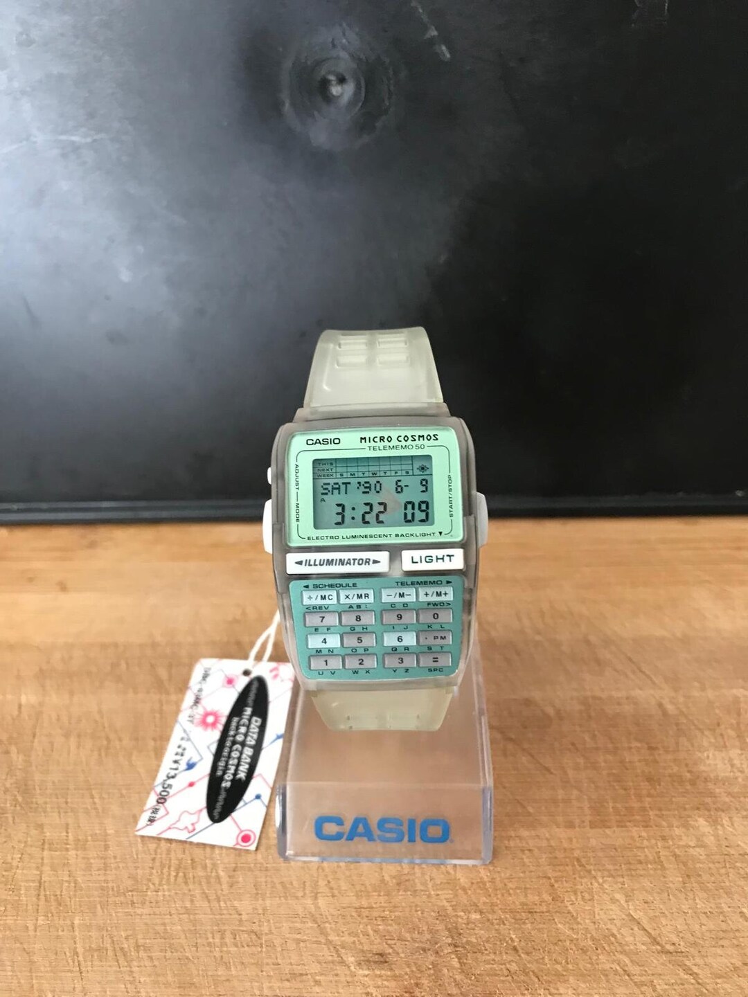 Vintage CASIO 1980 NOS DBC 63 Micro Cosmos/rare/remote/digital/clock/1980s/gift/fathers Gift ...