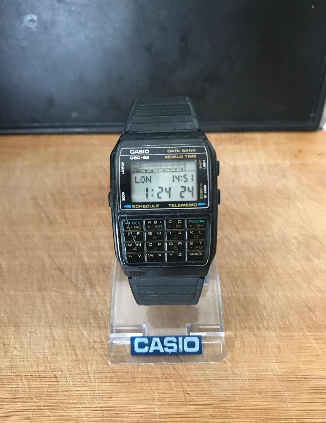 Vintage CASİO 1982 Dbc-62/data Bank/calculator/mens Watch/watch/gift/ - Etsy