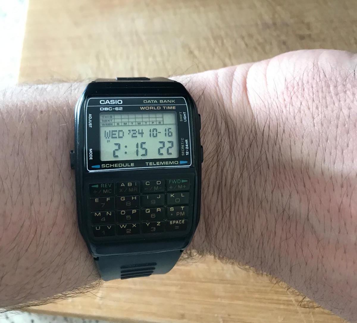 Vintage CASİO 1982 Dbc-62/calculator/watch/mens Watch - Etsy