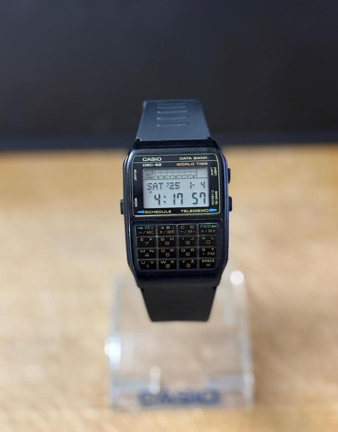 Vintage CASİO Dbc-62/calculator/data Bank/gift/bracelet/clock/retro ...