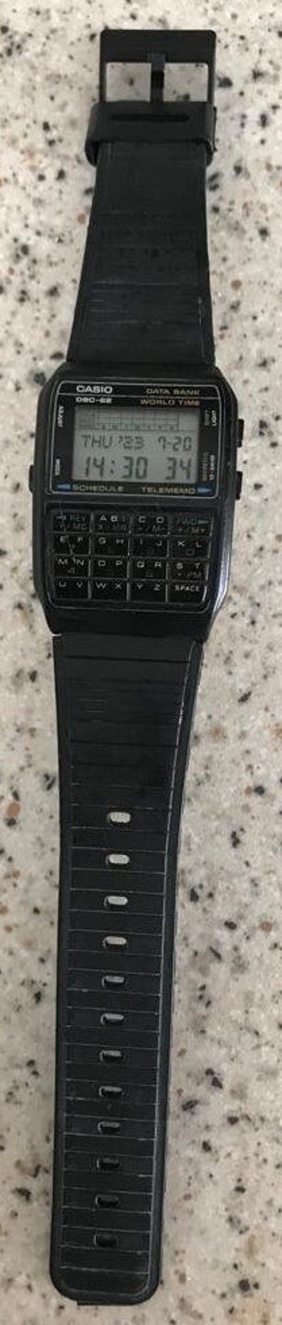 Vintage Casio DBC-62 Databank/rare/such/gıft watches/… - Gem