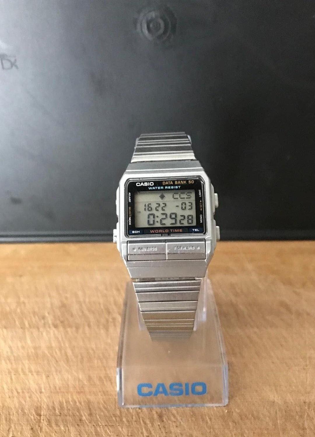 Vintage CASIO 1980 Db-520/data Bank/1980s/watches/telememo/modulgraduation Gift/anniversary Gift ...