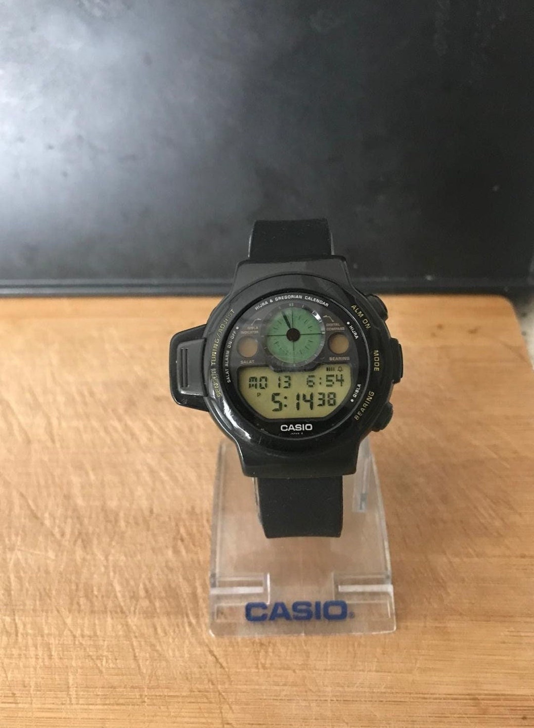 Vintage CASIO 1980 Rare Cpw-310/İslamic/data Bank/mens Watch/retro/80s ...
