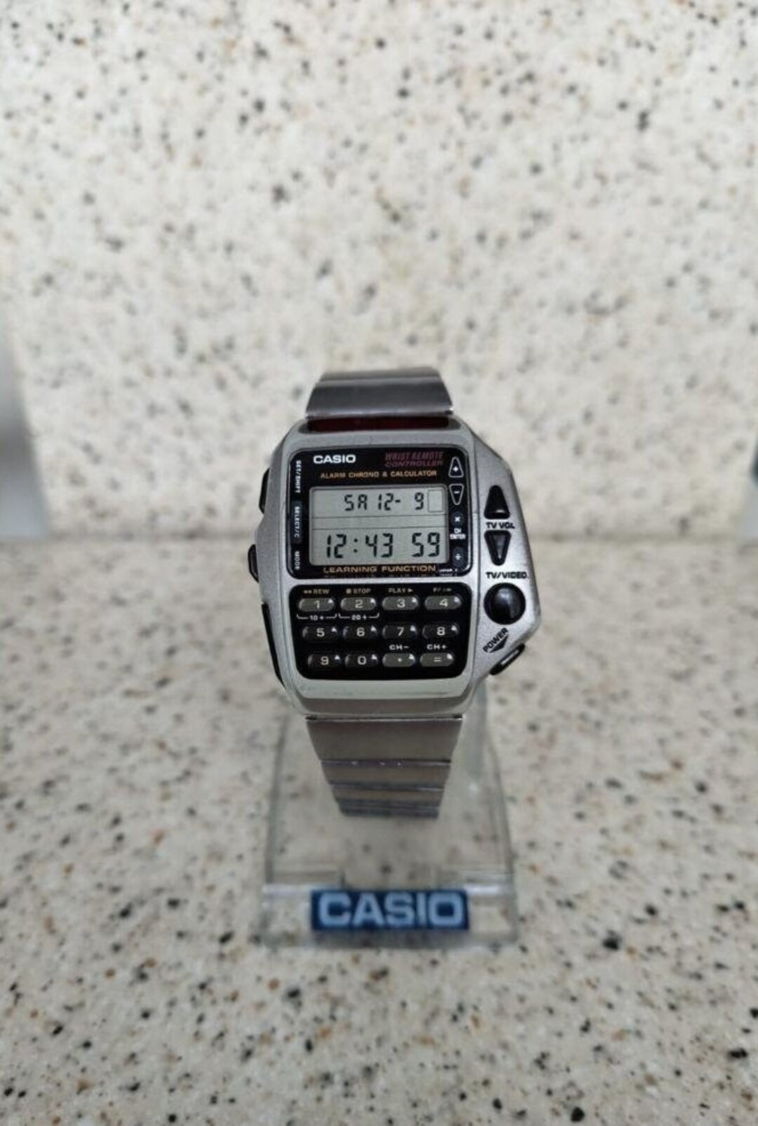 Rare Vintage CASIO CMD-40 Remote Control Watcg Clock/retro/rare/antique ...