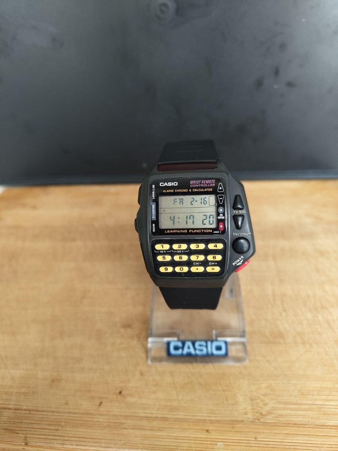 Vintage CASIO 1980 CMD-40 Remote Controller Glow in the Dark Version ...