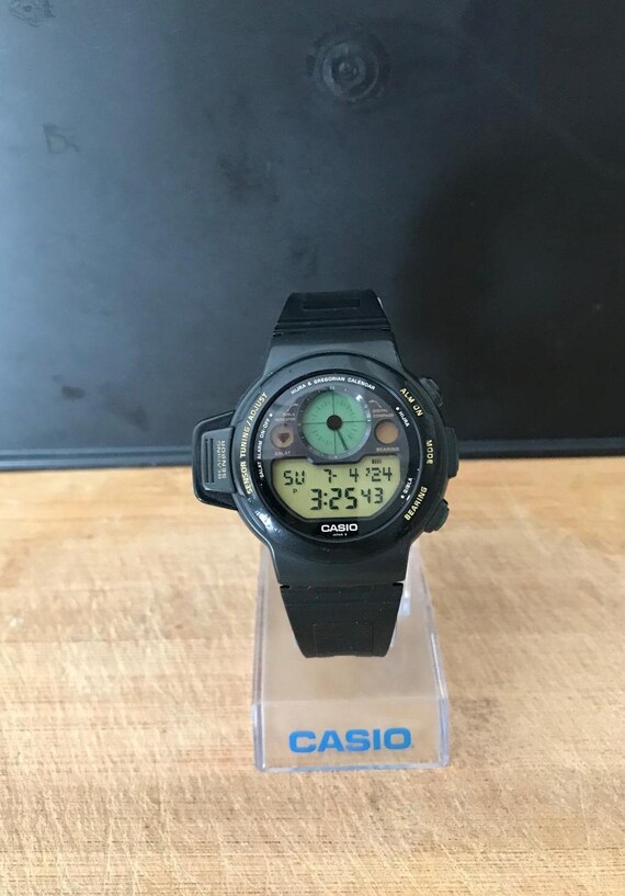 Vintage CASIO 1978 rare Cpw-310 / Compass Prayer Watc… - Gem