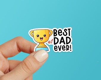 Thank You Dad Sticker Pack World's Best Dad, Car Stickers, Aesthetic ...