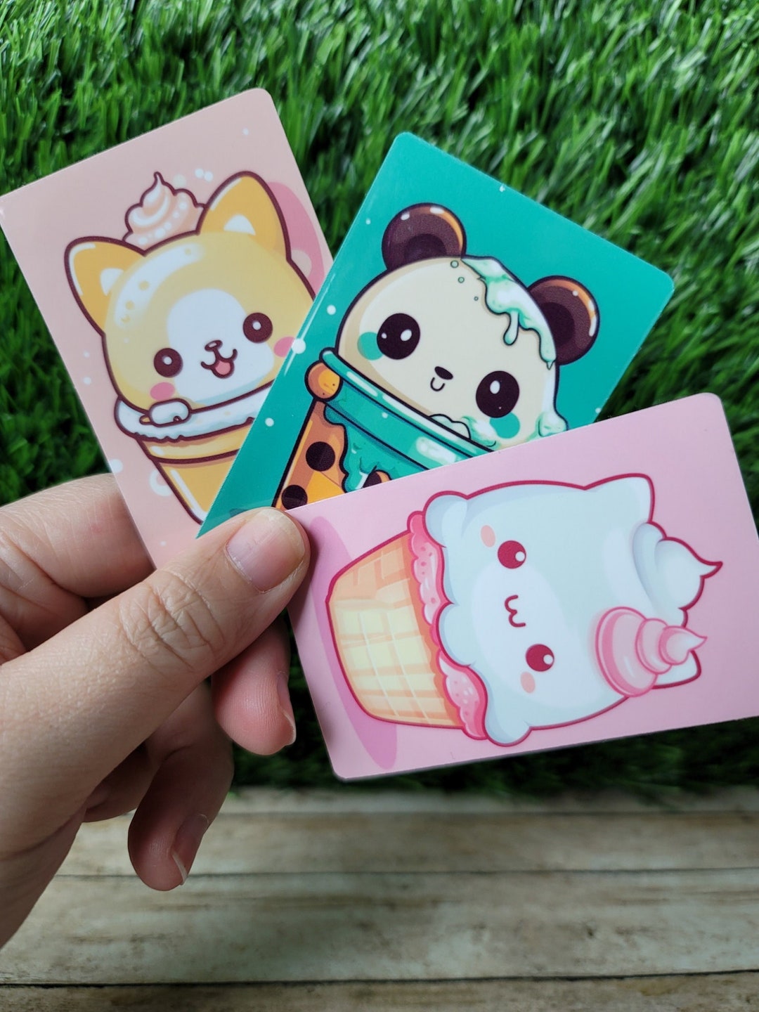 Cute Card Covers, 3-pack, Cover for Credit Cards, Debit Card Covers, ID ...