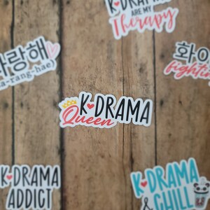 K-drama Queen Sticker K-drama Sticker Korean Drama Stickers - Etsy