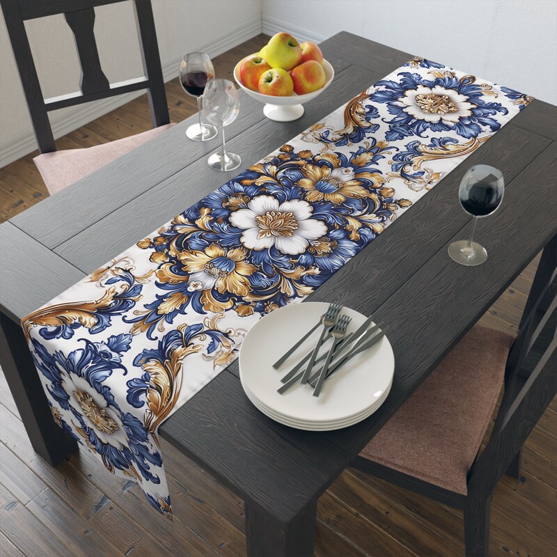 Gold Table Runner - Etsy