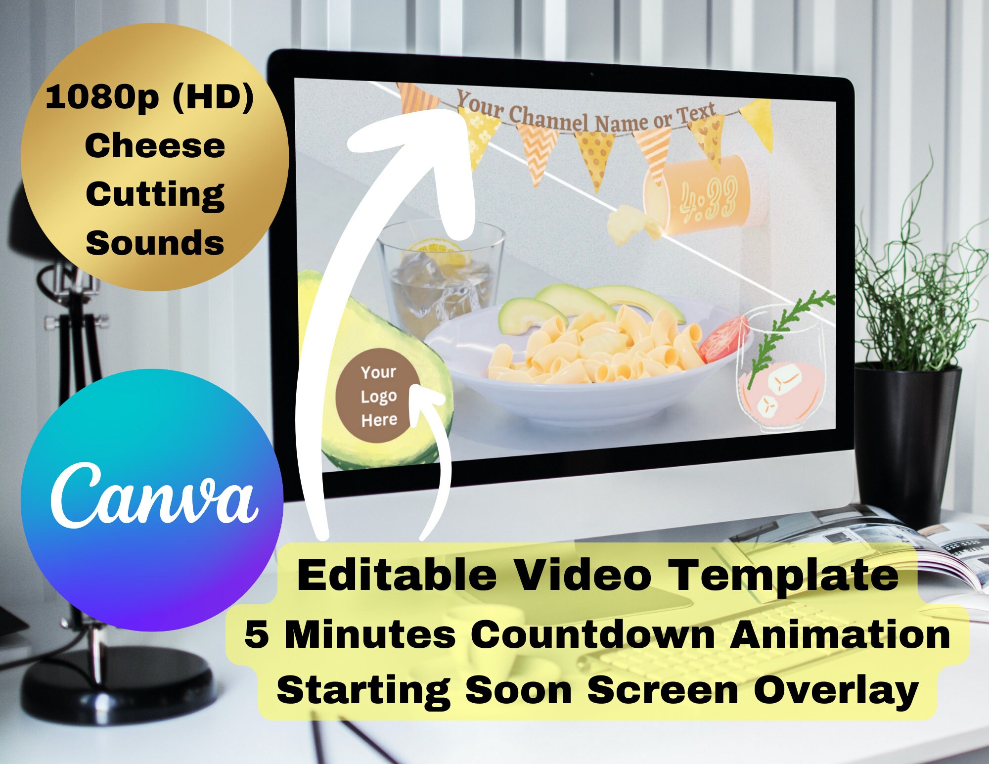Countdown Timer Animation Starting Soon Screen Overlay - Etsy