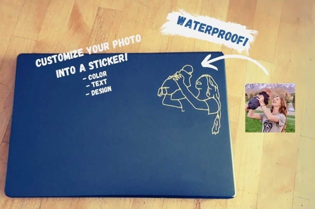 Custom Photo Sticker, Personalized Sticker, Waterproof Photo Sticker ...