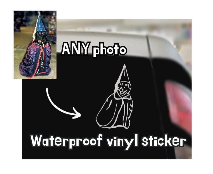 Custom Photo Sticker, Personalized Sticker, Waterproof Sticker, Custom ...