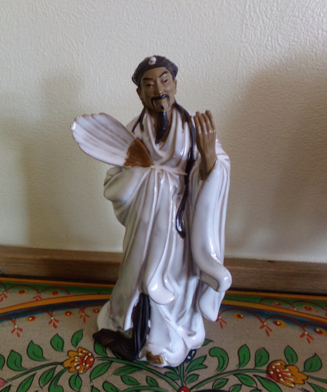 Vintage Fine Porcelain Mandarin Figurine - Etsy