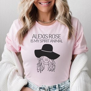 Schitts Creek Alexis Rose T-shirt, A Little Bit Alexis, Soft T-shirt ...