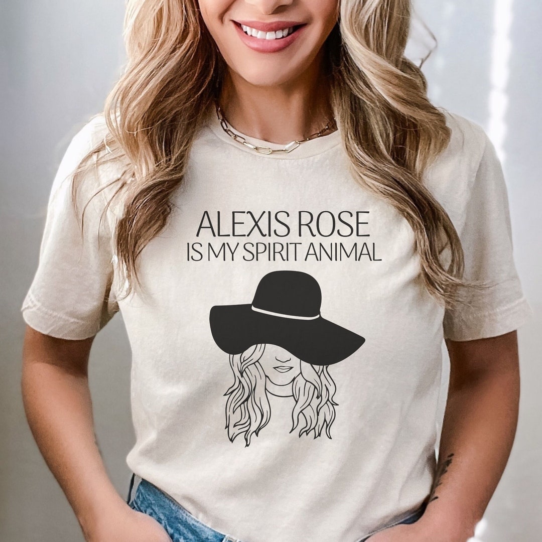 Schitts Creek Alexis Rose T-shirt, A Little Bit Alexis, Soft T-shirt ...