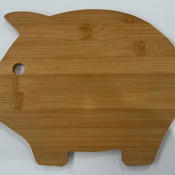 Pig Shaped Cutting Board - Etsy
