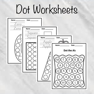 Preschool Printable Bundle, Classroom Printables, Kindergarten ...