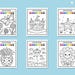 Summer Color by Number Printable | 30 Fun Activity Pages for Pre-k ...