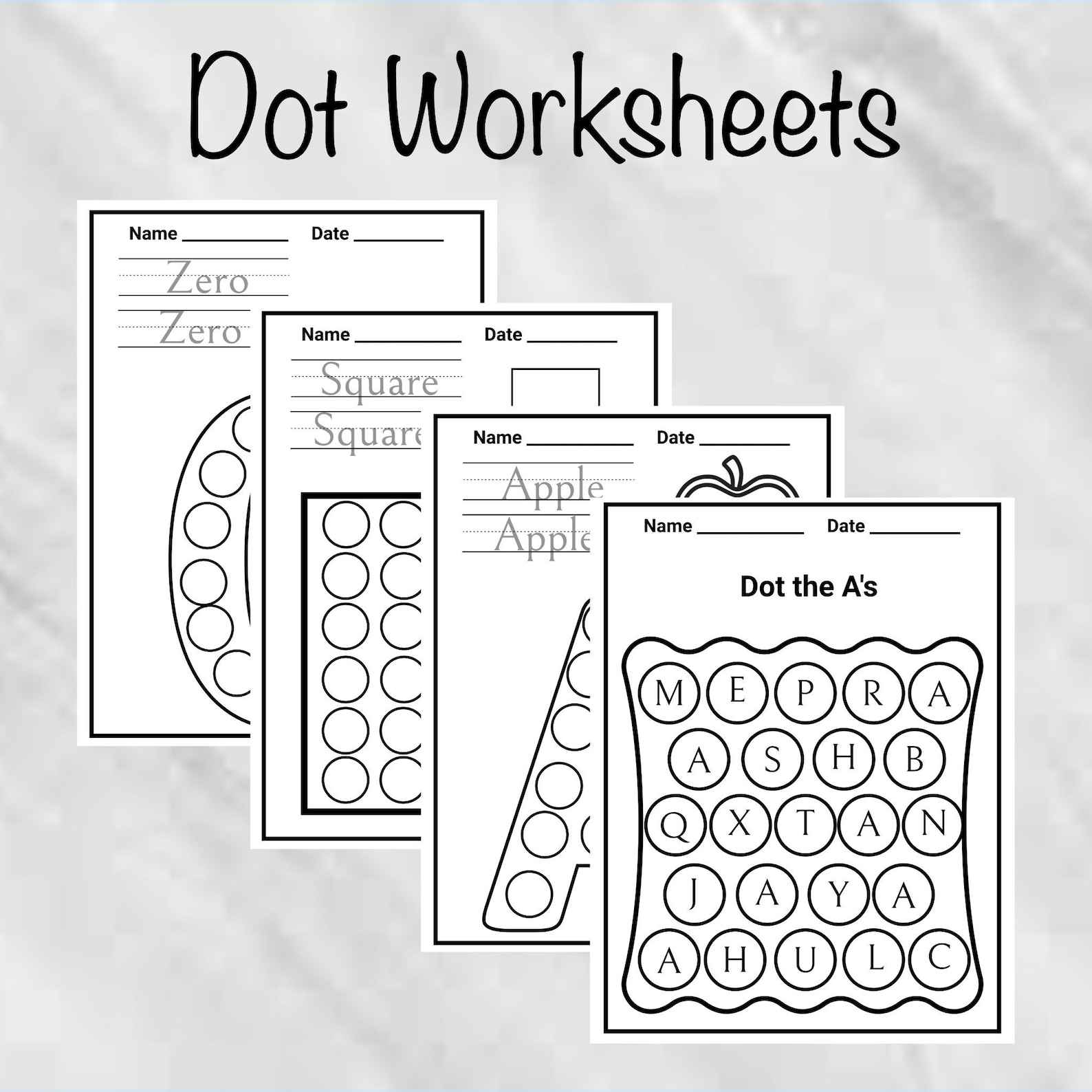 First Grade Printable Bundle, Kindergarten Printables, Printable First ...