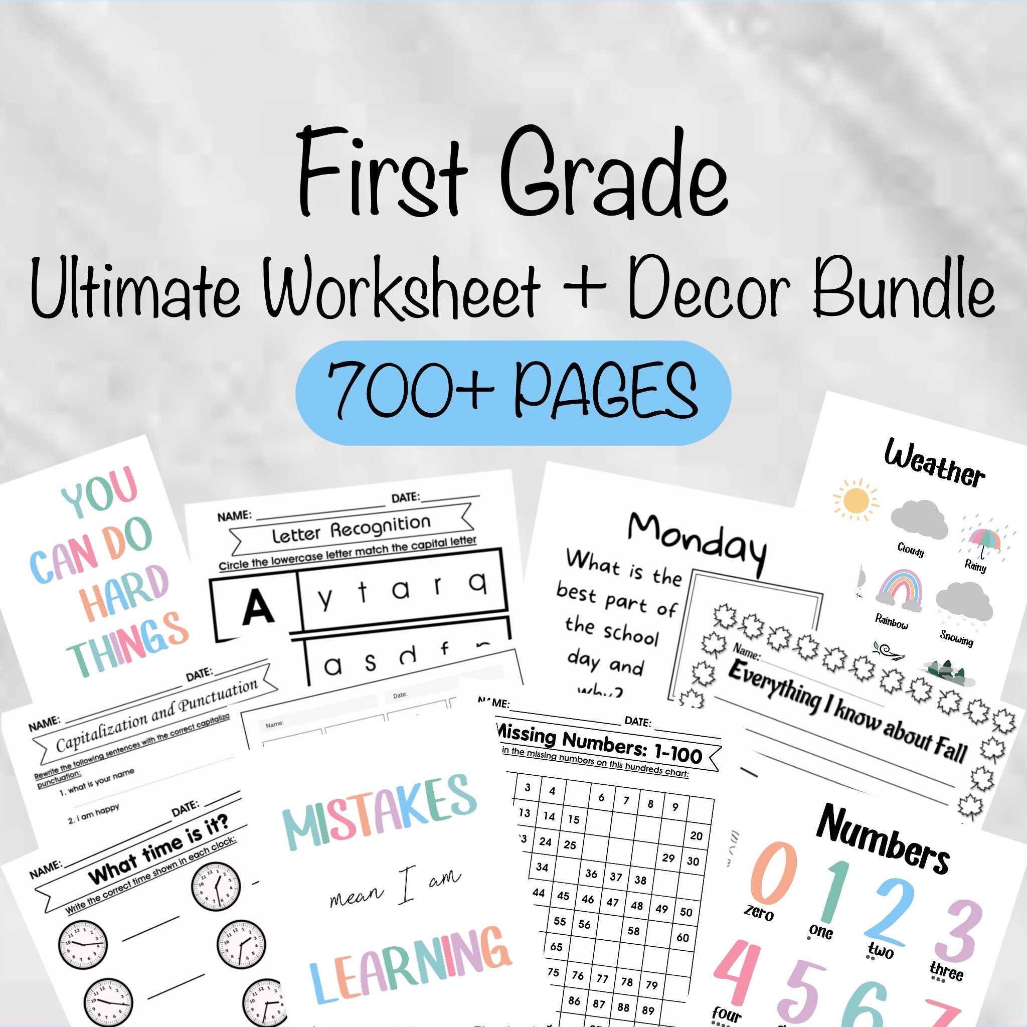 First Grade Classroom Themes
