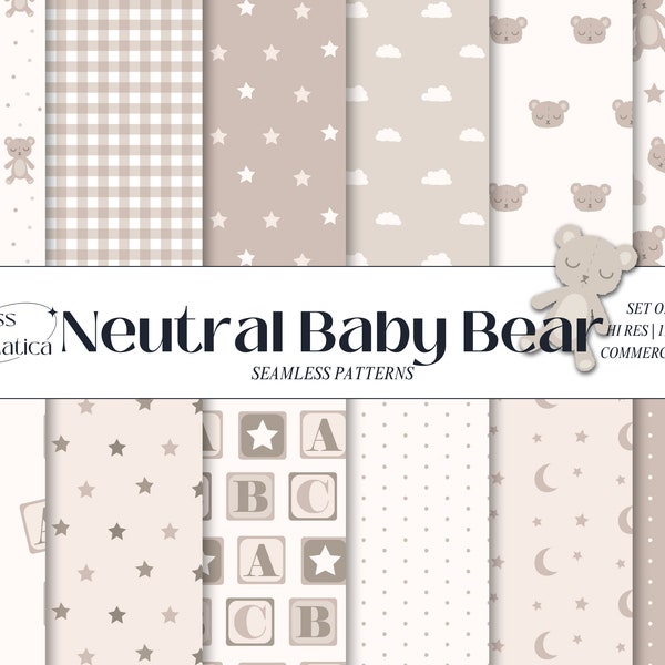 Baby Digital Paper - Etsy