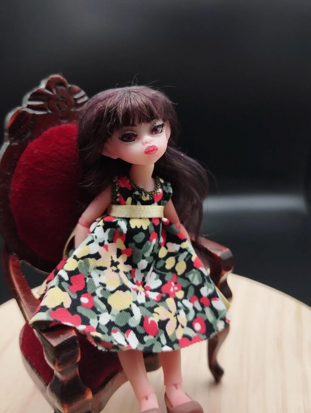 Full Set, Kary BJD Elf, Scale 1/12 Tiny Girl Elf. BJD Little Girl Elf ...