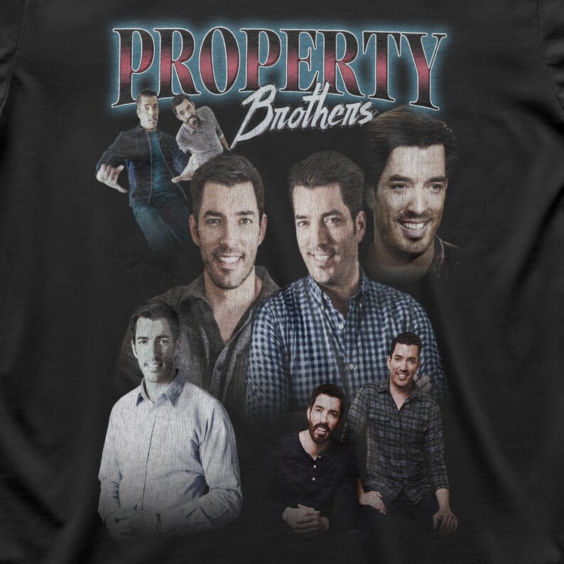 Property Brothers 90's Bootleg T-shirt - Etsy