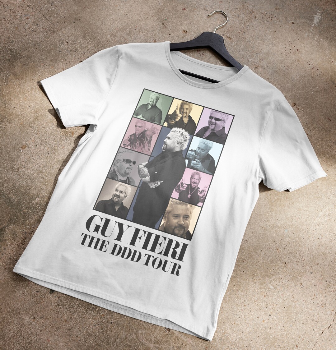 Guy Fieri: the DDD Tour T-shirt - Etsy