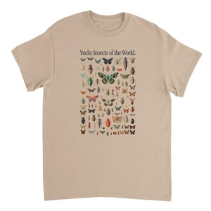 Yucky Insects of the World T-shirt - Etsy