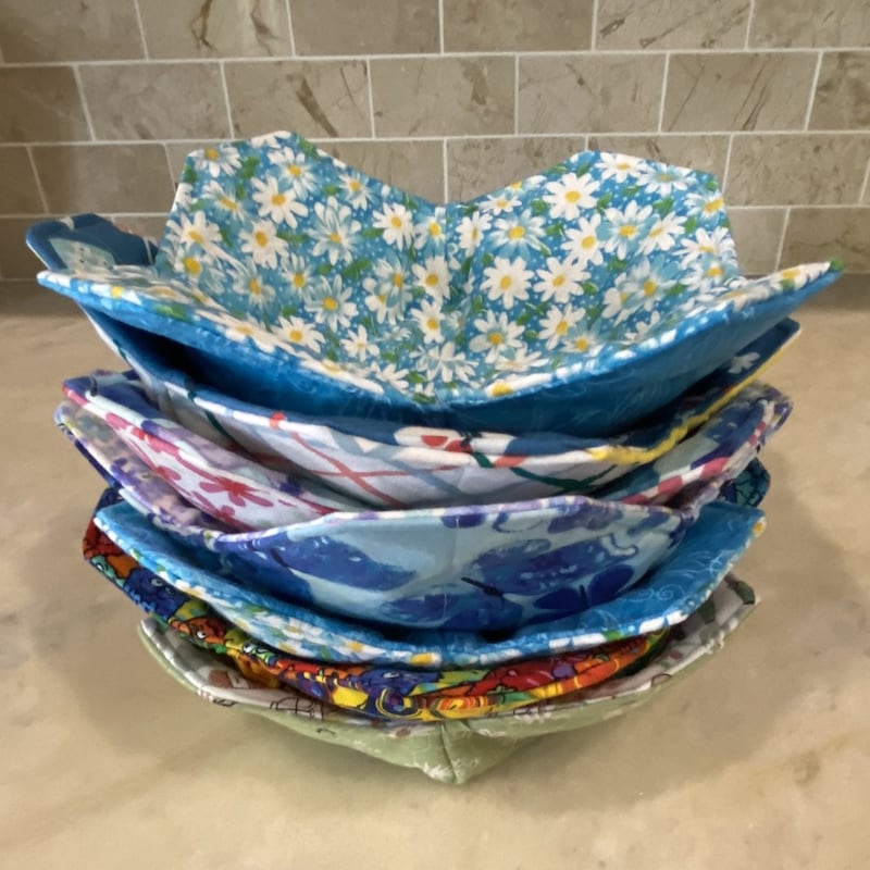 Quilted Bowl Cozy - Etsy