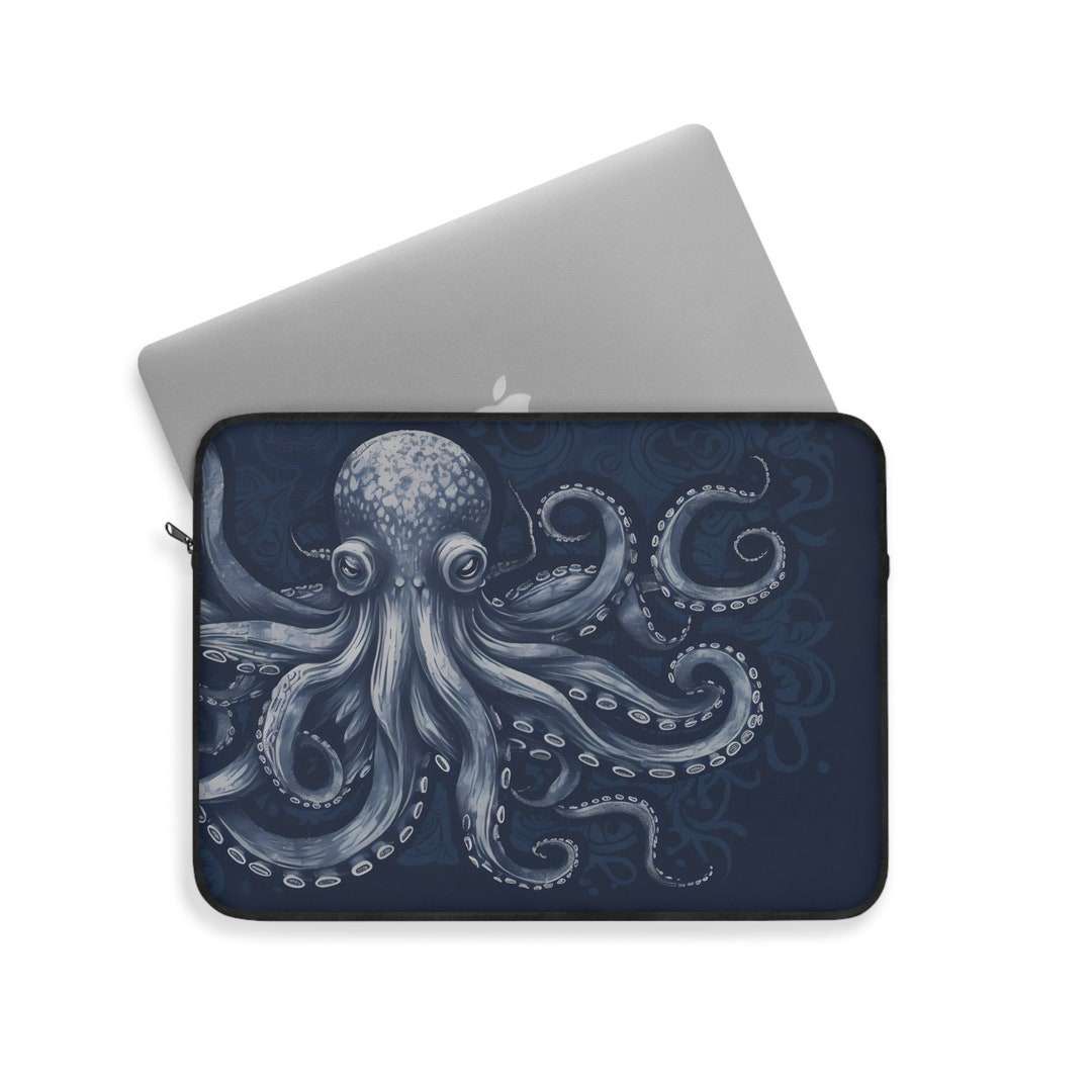Octopus Sea Theme Premium Laptop for Macbook Pro Sleeve for - Etsy
