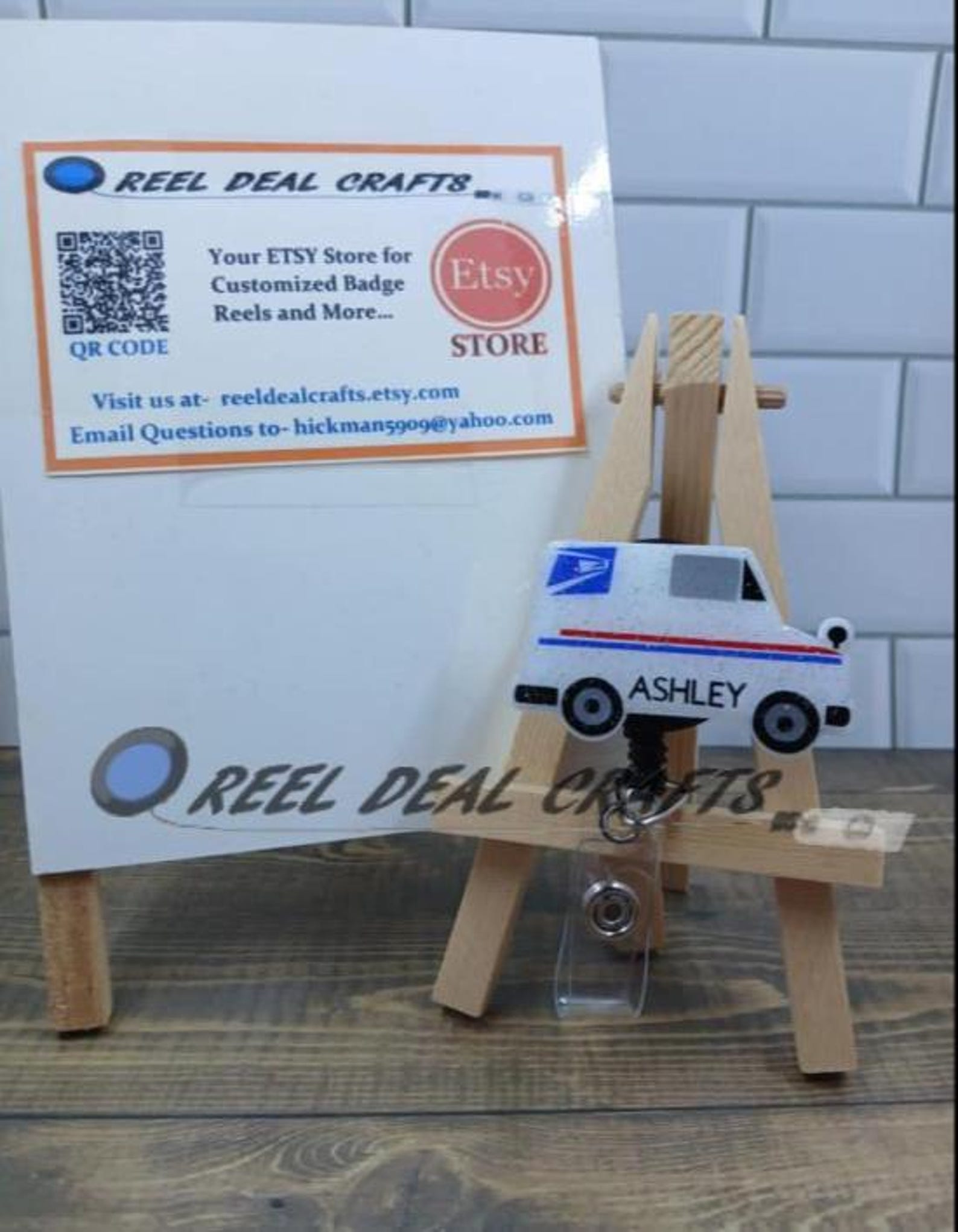 USPS Mail Truck Badge Reel Work Office ID Nursing Medical - Etsy