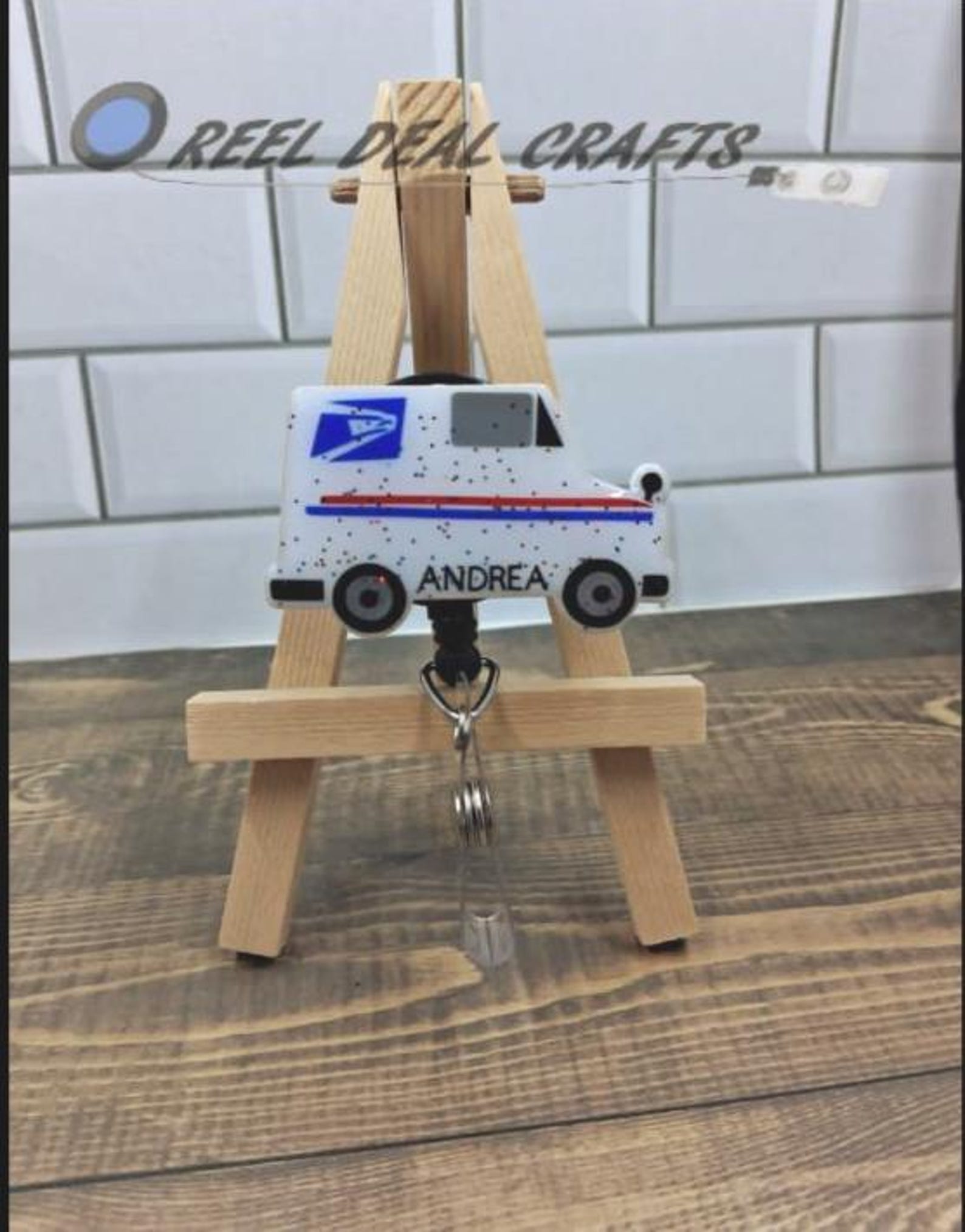 USPS Mail Truck Badge Reel Work Office ID Nursing Medical - Etsy