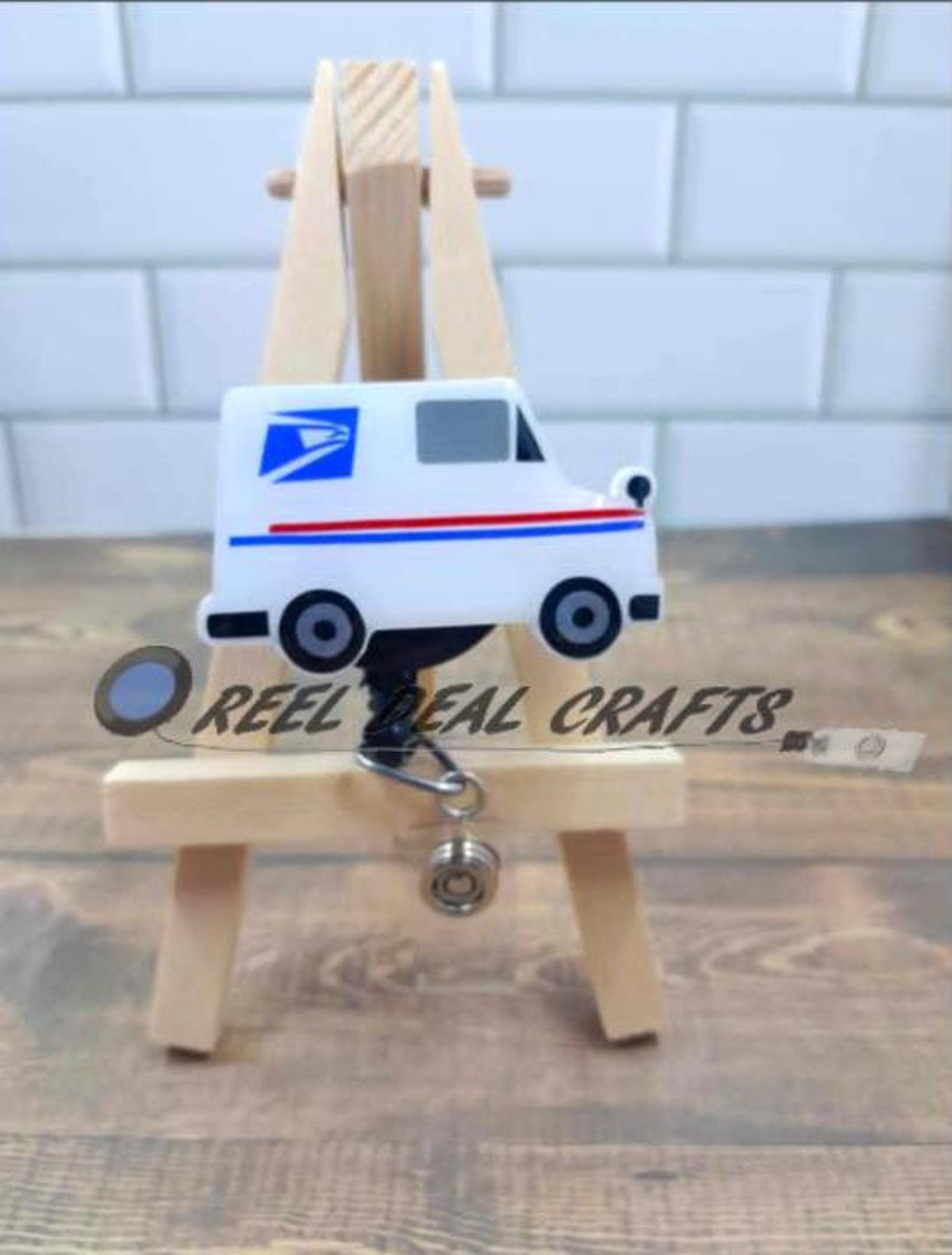 USPS Mail Truck Badge Reel Work Office ID Nursing Medical - Etsy