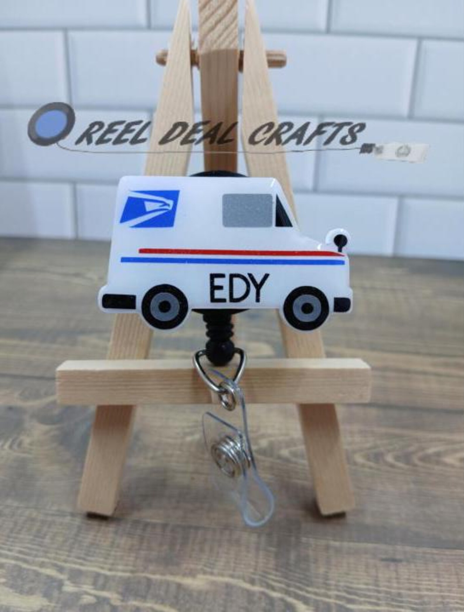 USPS Mail Truck Badge Reel Work Office ID Nursing Medical - Etsy