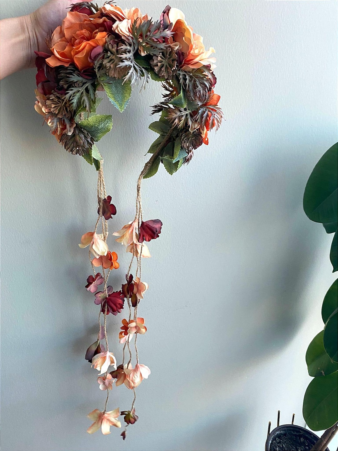Festival Crown/ Carnival Crown/ Rio Carnival Accessory/ Festival Flower ...