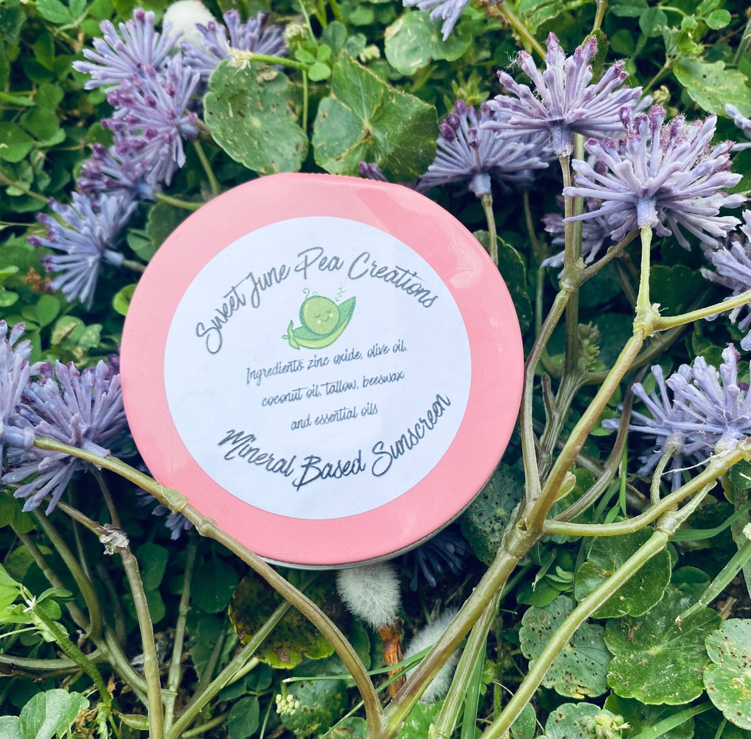 Sweet June Pea Creations Mineral Based Sunscreen/ Bug Repellent - Etsy