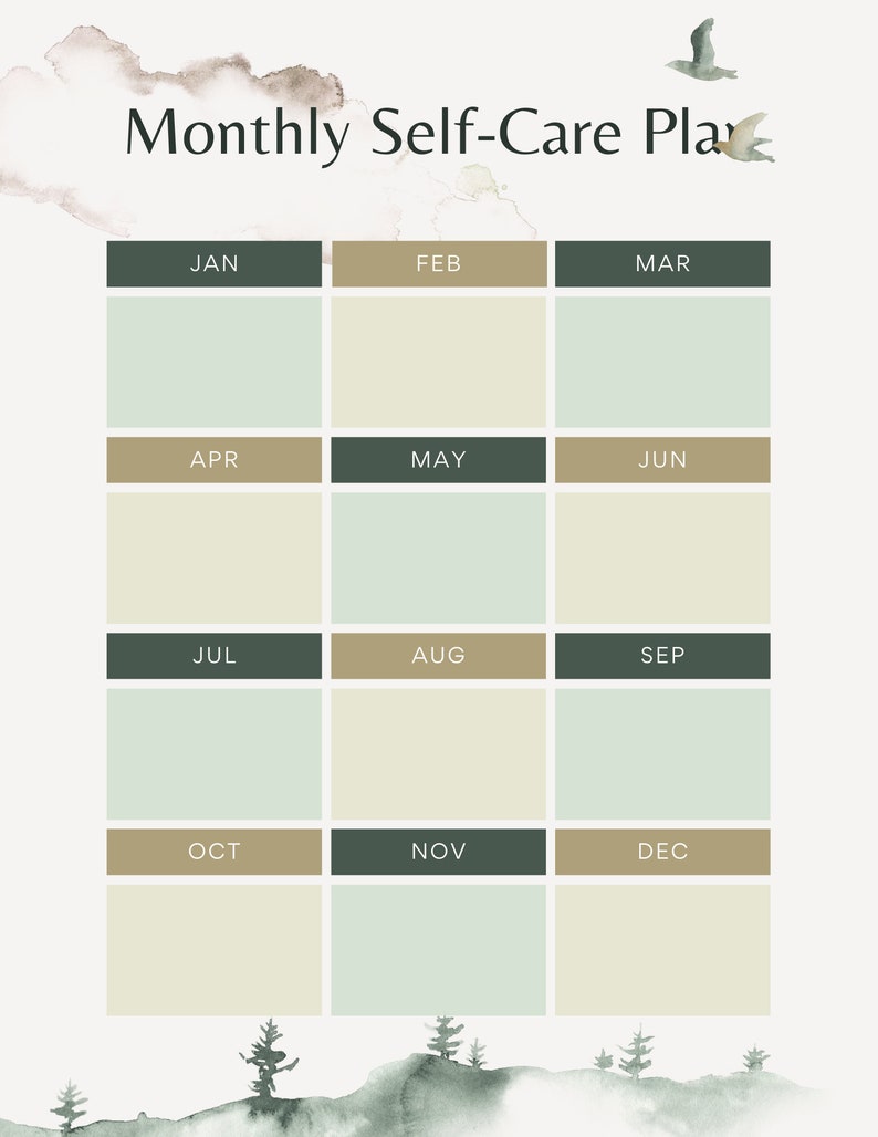 Fitness Goals Planner and Tracker, Fitness Planner Printable, Exercise ...